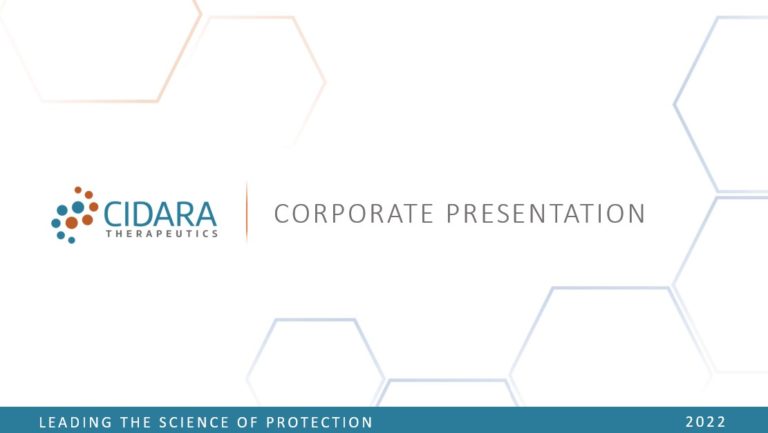 Investors - Cidara Therapeutics